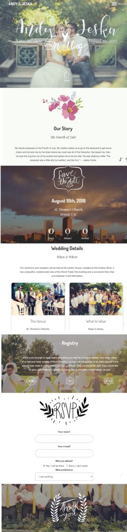 How to Create a Beautiful Wedding Website in 5 Easy Steps | Best Wedding Wordpress Themes